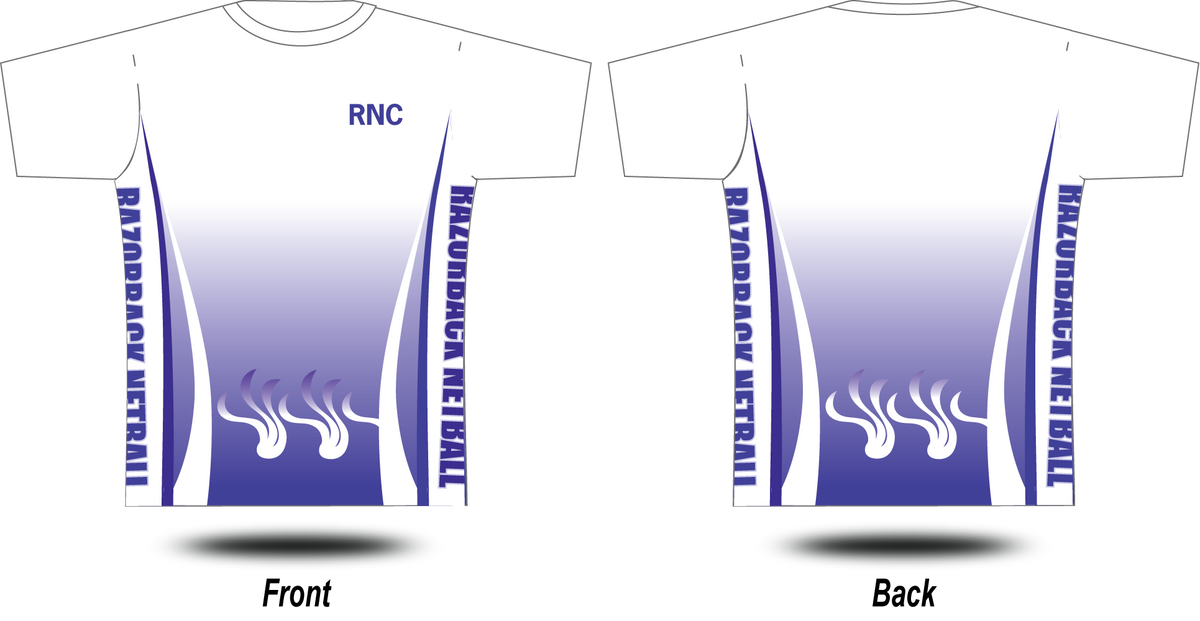 RAZORBACK NETBALL - Supporter Tee