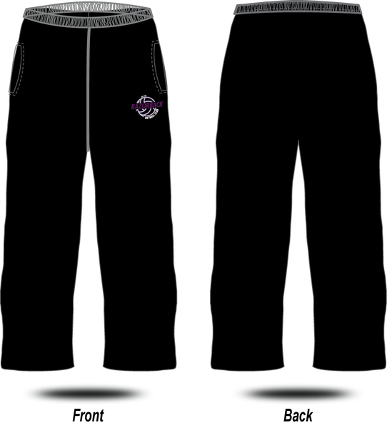 RAZORBACK NETBALL - Track Pants (Black)