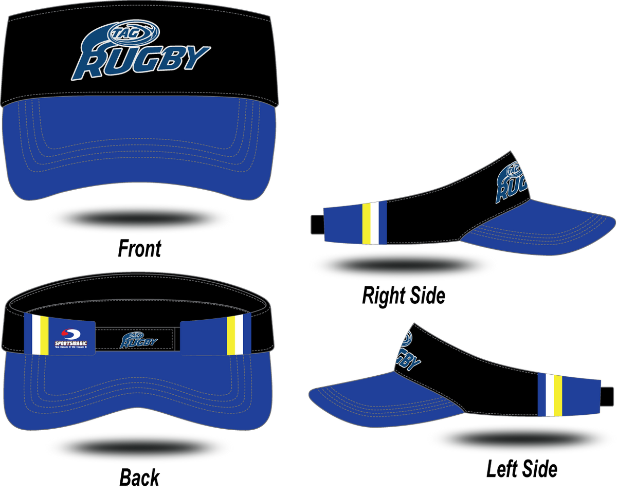 TAG RUGBY - Soft Peak Visor